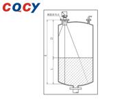 China MPS3000 Series Pulse Radar Level Meter  150℃ Process Temperature Algorithmic Intelligence) for sale