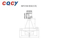China MPS3300 Series Level Meter Pulse Radar Level Meter Up To 150C  Radar Flow Meter for sale