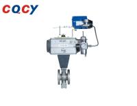 China Zjhv-110 Hard Sealed Fixed V Type Ball Valve Control For High Viscosity With Particle for sale