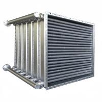 China Finned Tube Heat Exchanger 30m³ Volume 10MPa Design Pressure for sale