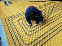 China 350kg/H Customizable Water Underfloor Heating Module Panel Production Line Thermal Insulation for sale