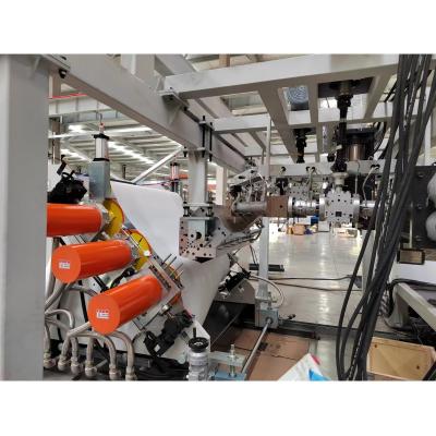 China PMMA Sheet Extrusion Line with UV Anti-Scratch Coating for Acrylic Sheet Production in 1220 mm Width and 0.8-3 mm Thickness for sale