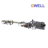 China PLC Controlled High Capacity Board Extrusion Line With Crusher Auxiliary System for sale
