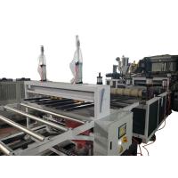 China 3 layer Synthetic Resin Tile ASA Pvc Board Production Line for sale