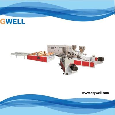 China PP ABS PE Hdpe Sheet Extruders Advertising Thick Board Extrusion Line 400kg-800kg/h for sale