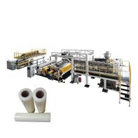China Three Layers Tpu Extrusion Cast Film Making Machine Single Screw Extruder for sale