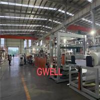China PVC PVDC Cling Cast Film Extrusion Line 250kg H Food Packaging for sale