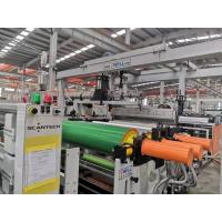 China TPU Cast Film Extrusion Line with 250kg/h Capacity, 1000-2000mm Width, and Single Screw Design for Stable Fabric Unwinding for sale