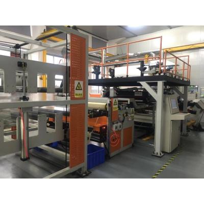 China TPU Cast Film Extrusion Line with 1000-2000mm Width and 0.08-3mm Thickness Featuring Single Screw Design for sale