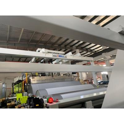 China Eva Film Machine Eva Solar Film Extrusion Line Single Screw Extruder for sale