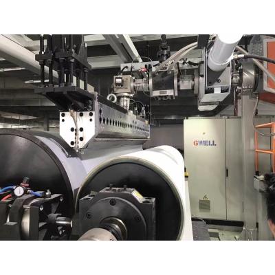 China EVA Solar Film for module encapsulation ,EPE(EVA-POE-EVA) Solar Film Production Line Single Screw Co-extrusion Design 800kg/h Output capacity for sale