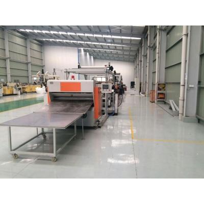 China Mono Layer Plastic Extrusion Machines Sheet Line Pet Pp Ps Sheet Extruder for sale