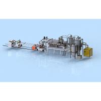 China Customized capacity 450-1500 kg/h PET packaging sheet Extrusion Line，100% recrcled PET seed tray sheet making machine for sale