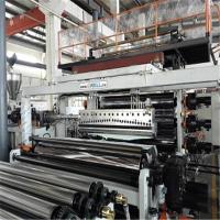 China CPE Pvc Wide Floor Leather Waterproof Roof Membrane Sheet Extrusion Line for sale