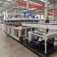 China PP Hollow Building Sheet Extrusion Line Plastic Building Board Making Machine for sale