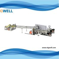 China 1220mm Pvc Sheet Machine Transparent Rigid Sheet Extrusion Line Plant for sale