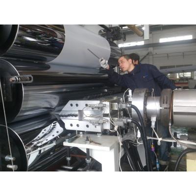 China 1800mm Transparent Hard Film PVC Sheet Extrusion Machine Equipment for sale