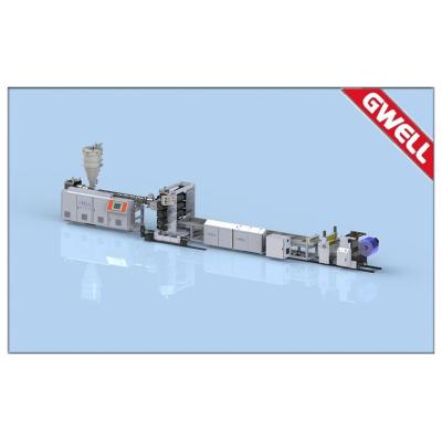 China Transparent PVC Soft Curtain Sheet Extrusion Line Single Screw Extruder for sale