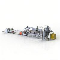 China GWELL Twin Screw PET Sheet Extrusion Line No Crystallization Drying APET RPET PETG Thermoforming Sheet Making Machine for Food Blister Packaging for sale