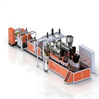 China GWELL Twin Screw PET Sheet Extrusion Line No Crystallization Drying APET RPET PETG Thermoforming Sheet Making Machine for Food Blister Packaging for sale