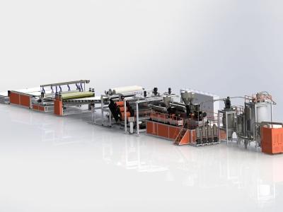 China 1220-2100mm Width PC Sheet Extrusion Line with 0.8-8mm Thickness and Single Screw Design for Good Transparency Sheet Making for sale