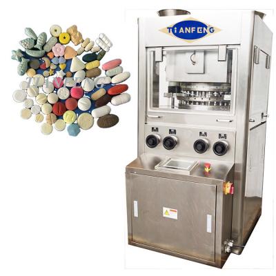 China Salt Milk Sugar Effervescent Pill Tablet Press Machine High Speed ZPG29 for sale