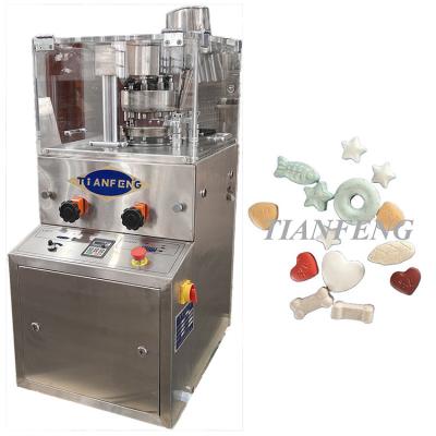 China Automatic Rotary Tablet Press Machine For Med Batch Salt Sugar Production for sale