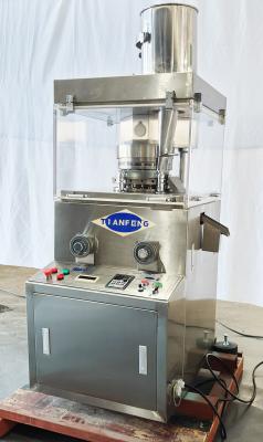 China 15/17/19 Dies And 60kN Max. Pressure Rotary Tablet Press Machine ZPW15D ZPW17D ZPW19D for sale