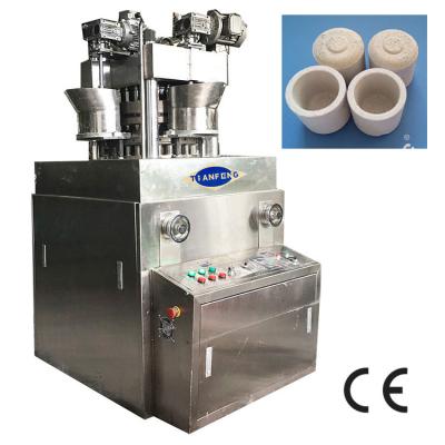 China Shanghai Tianfeng ZPW25 Substandard Ceramic Crucible Cube Making Machine 100KN Pressure for sale
