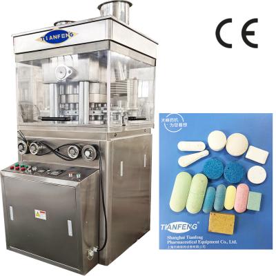 China 3200 Kg ZP23 ZP25 ZP27 Rotary Tablet Press Machine 15mm Max. Thickness for Granules and Powder for sale