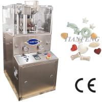 China Max Pressure 60KN Rotary Tablet Press Machine For 2-6mm Tablet Thickness In 900x800x1800mm Size for sale