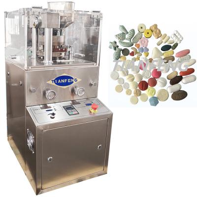 China 220V/380V Power Supply Pill Tablet Press Machine With Max Pressure 60KN And Max Filling Depth 15mm for sale