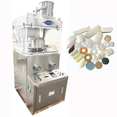 China 2.2KW Power rotary Tablet Press Machine for Fast and Accurate Production ZPW17D with forced feeder for sale