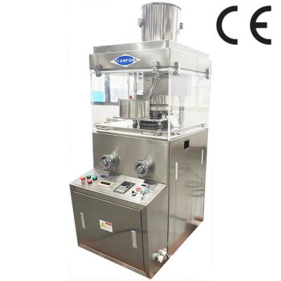 China Max Turret Speed 20-37RPM Rotary Press for Tablet Production Maximum Pill Diameter 25mm for sale