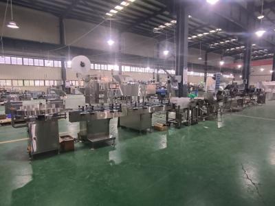 China High-Speed 380V Bottle Filling Production Line with 1 Year Warranty for 60ml 80ml 100ml Bottles for sale