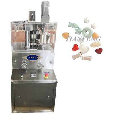China Zp5 Zp7 Zp12 Zp9 Continuous Rotary Tablet Press Pill Maker With Forced Feeder for sale