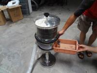 China Solid Preparation Pill Tablet Deduster Polisher Machine Auxiliary Equipment for sale