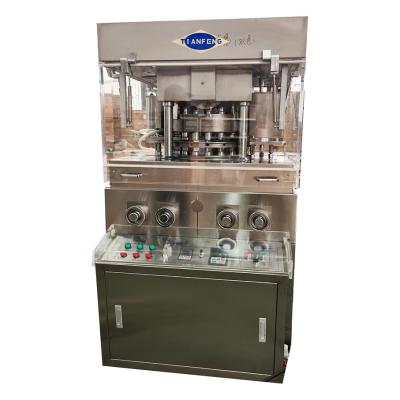 China Two Layer Rotary Tablet Compression Machine With Forced Feeder for sale