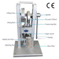 China Lab Diameter 5mm to 12mm Single Press Tablet Machine 2000pcs/H 15KN for sale