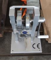 China 2000pcs/H Labarotary Single Tablet Punching Machine , Powder Pill Maker for sale
