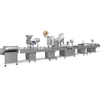 China GMP  Round Bottle Medicine Packaging Tablet Bottle Filling Machine 8 Channel for sale
