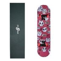 China YOBANG carton design complete mini skateboard with PP truck for kids boys girls for sale