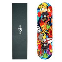China YOBANG carton design complete mini skateboard with PP truck for kids boys girls for sale