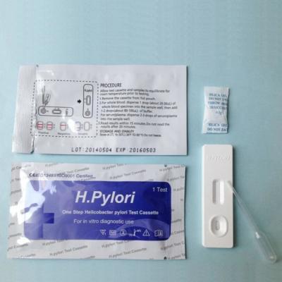 China Wholesale H-Pyhori Antibody Rapid Test Cassette treatment antigen test home use CIA ISO approved for sale