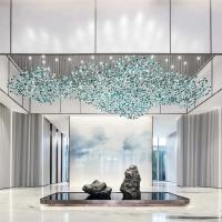 China Custom Modern Hotel Lobby Chandelier LED Lighting Elegant Design for sale