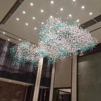 China Custom Modern Hotel Lobby Chandelier LED Lighting Elegant Design for sale