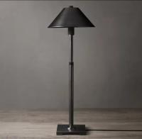 China E26 / Candelabra Hardwired Rechargeable Brass Table Lamp Brass LED Desk Lamp for sale