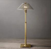 China E26 / Candelabra Hardwired Rechargeable Brass Table Lamp Brass LED Desk Lamp for sale
