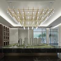 China E12/E14 Bulbs Hotel Lobby Chandelier Metal Modern Chandelier for sale