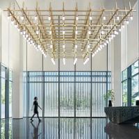 China E12/E14 Bulbs Hotel Lobby Chandelier Metal Modern Chandelier for sale